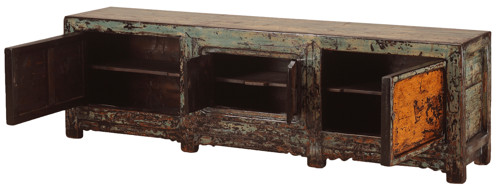 oud dressoir uit India 186 x 42 x 101 - Koreman Maastricht